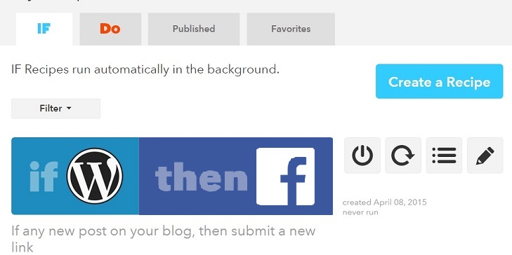 How To Share WordPress Post on Your Facebook Using IFTTT