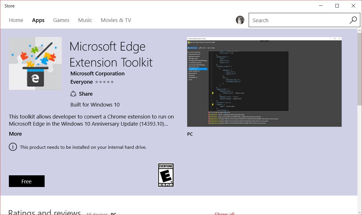 Microsoft edge converts Chrome extensions in Windows 10 - The Next Rex